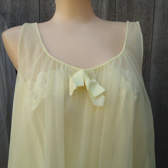 Shadowline | Intimates & Sleepwear | Vintage 96s Double Chiffon Nylon ...